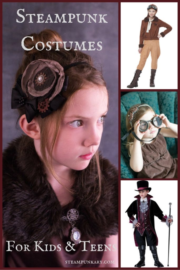 Steampunk Child and Teen Costumes Steampunkary