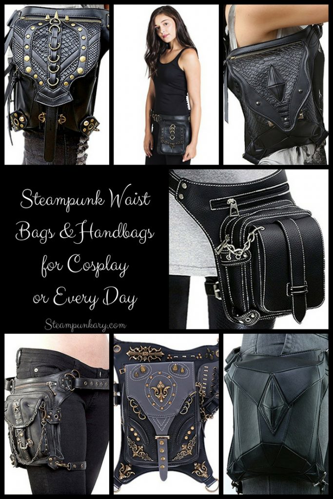 Steampunk Waist Bags and Handbags for Cosplay or Every Day - Steampunkary