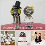Steampunk Wedding Cake Toppers - Steampunkary