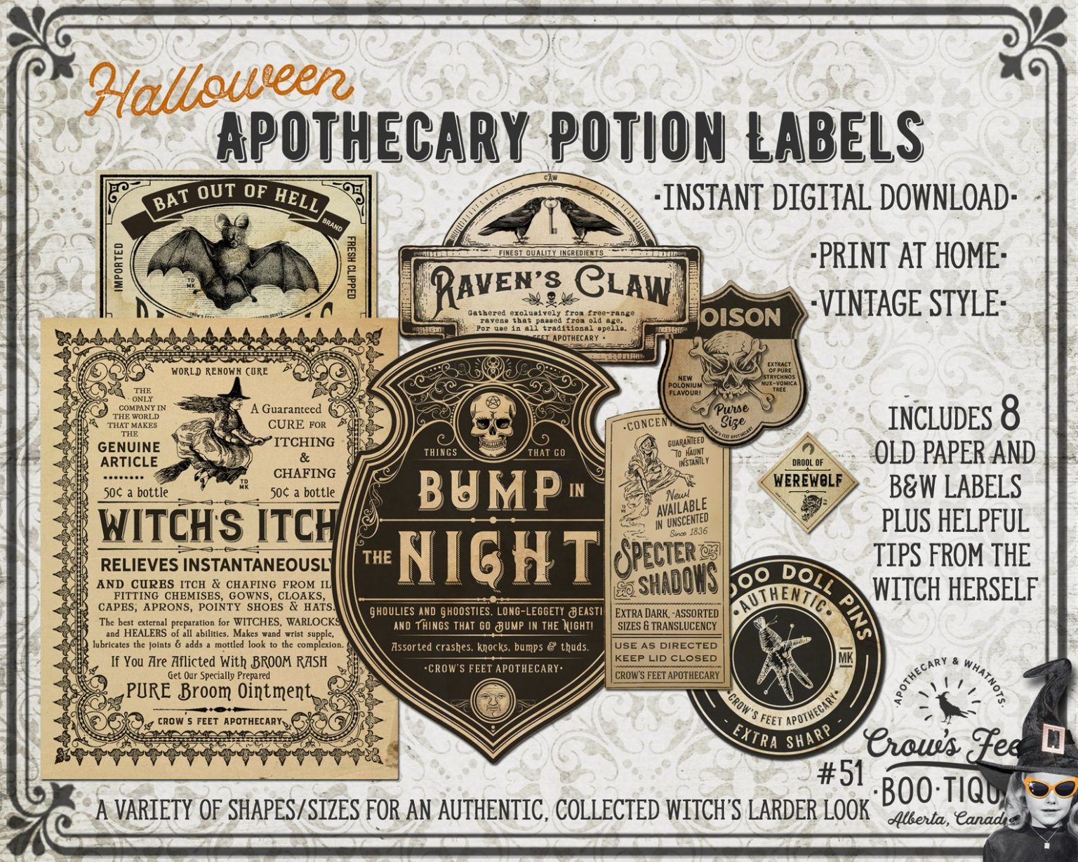 Free Printable Digital Download Vintage Steampunk World Map - Steampunkary